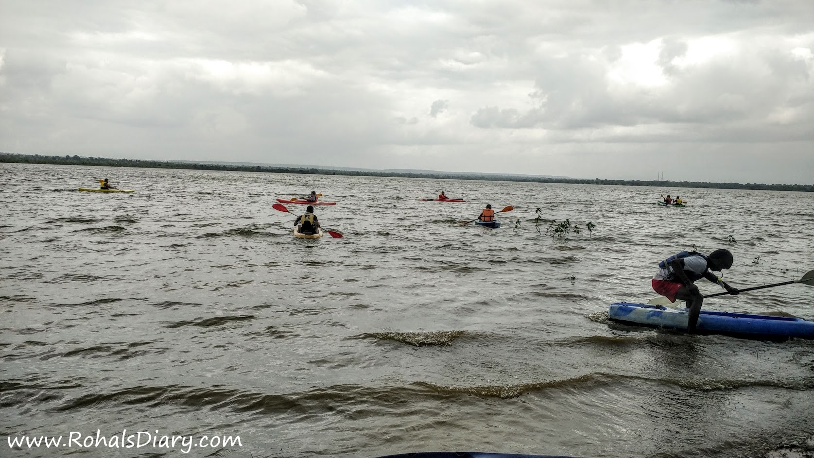 Kayaking in Hyderabad near Ananthagiri | Rohal's Diary